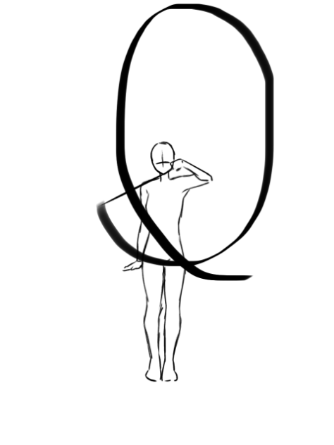 ribbon dance - ibisPaint