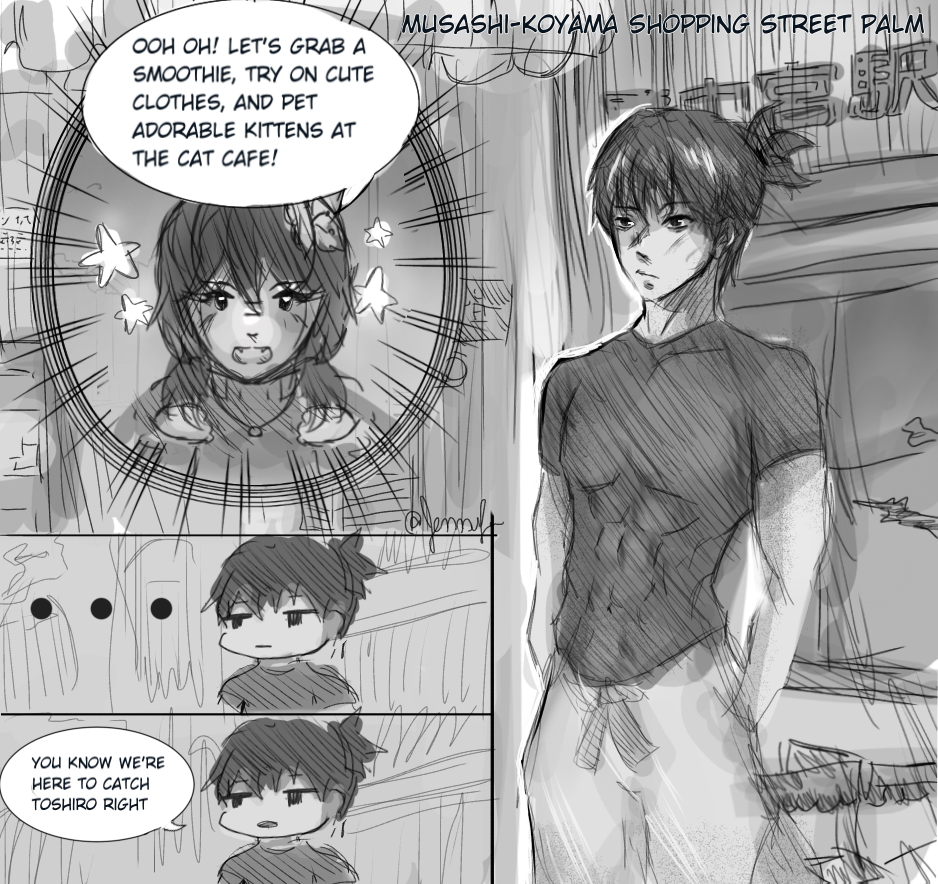 Manga panel - ibisPaint