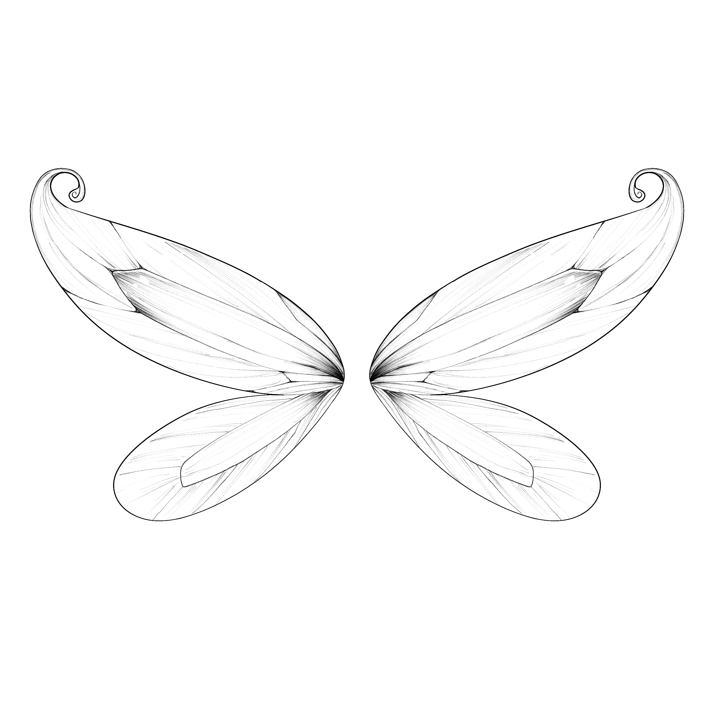 fairy wings - ibisPaint