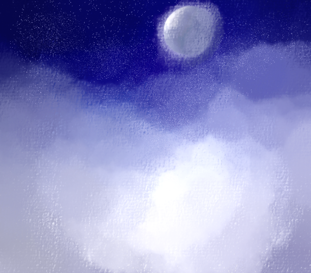 the moon - ibisPaint