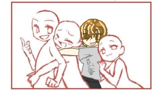 Hug train collab - ibisPaint