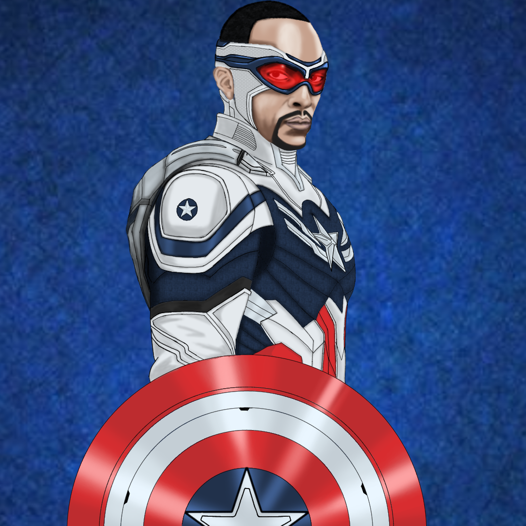 Capitão América - Sam Wilson - ibisPaint