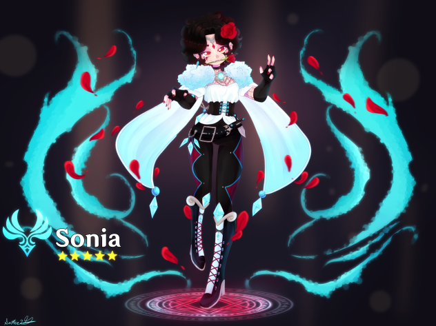 Sonia splash art - ibisPaint