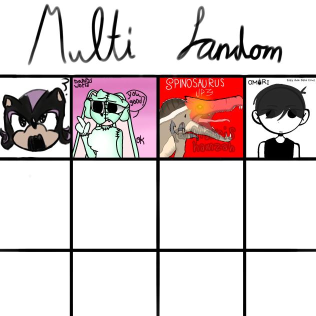 Multi Fandom Collab - OMORI - ibisPaint