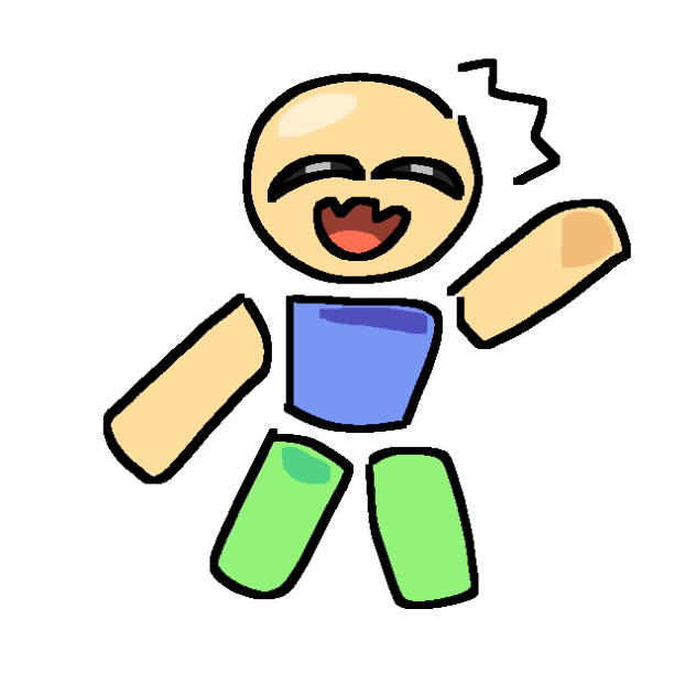 noob waving - ibisPaint