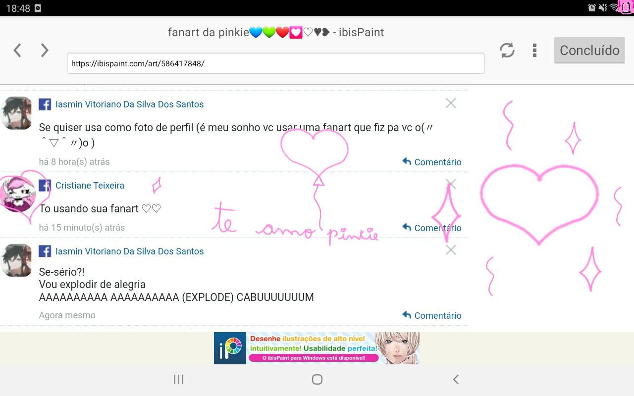 te amo pinkie - ibisPaint