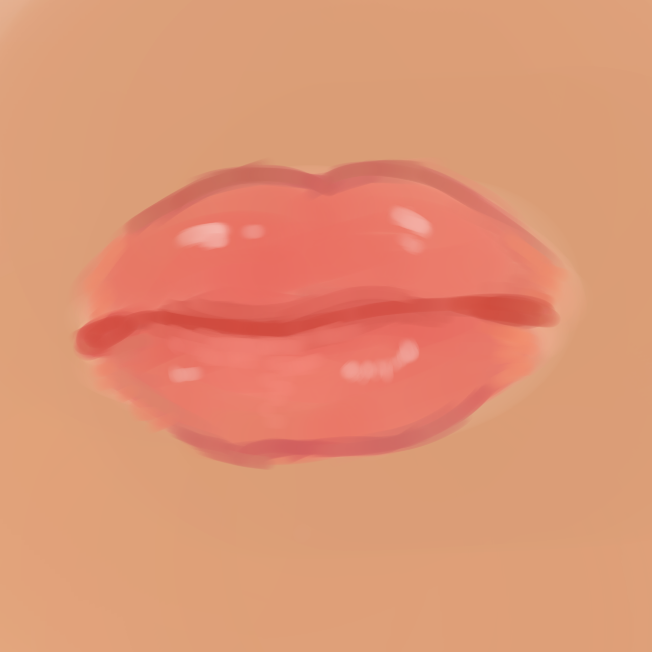 Labios (práctica) - ibisPaint
