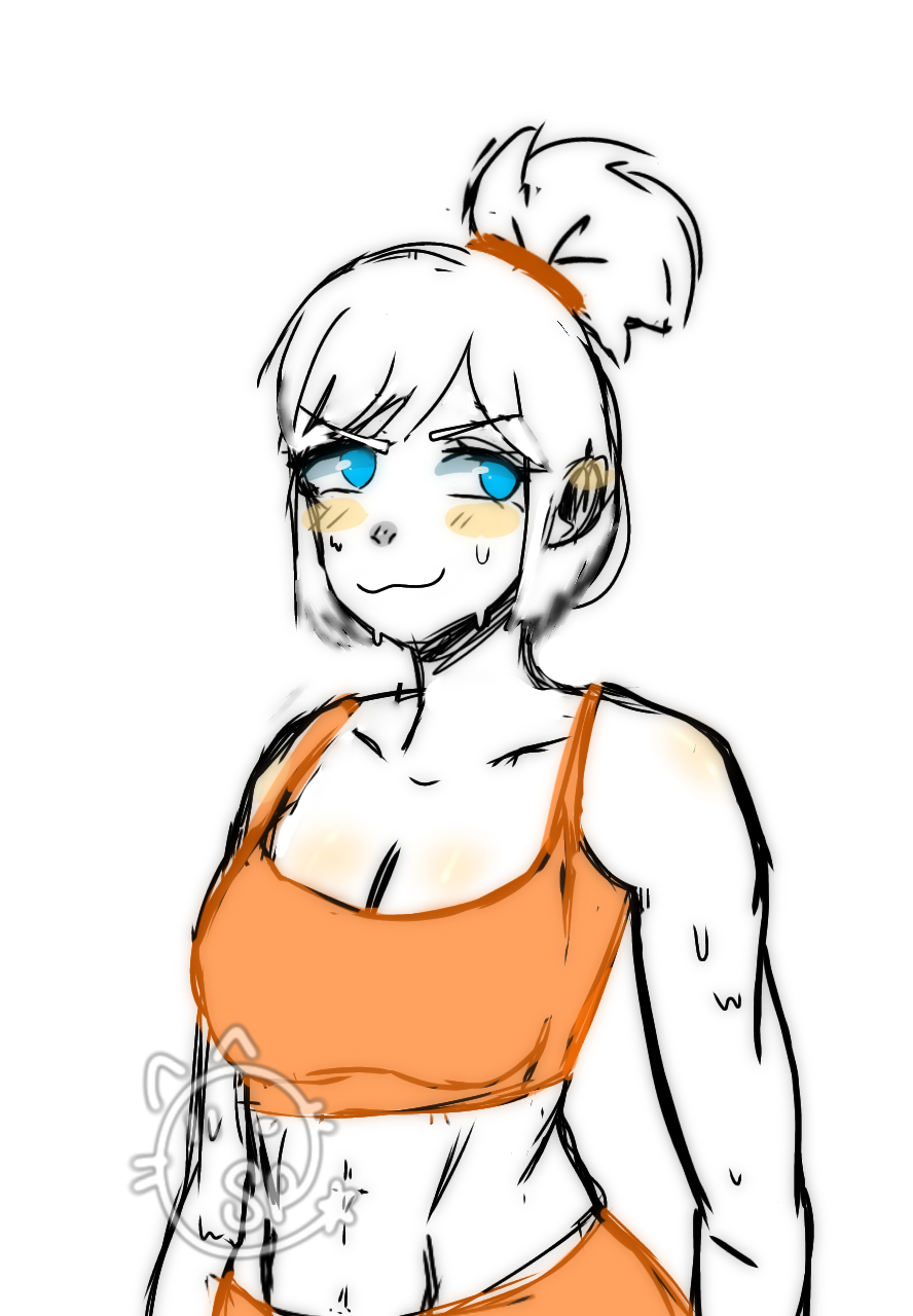 Strong woman 💪 - ibisPaint