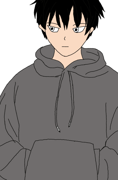 Man with jacket - ibisPaint