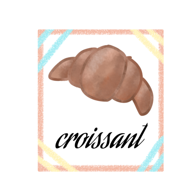 croissant sticker - ibisPaint