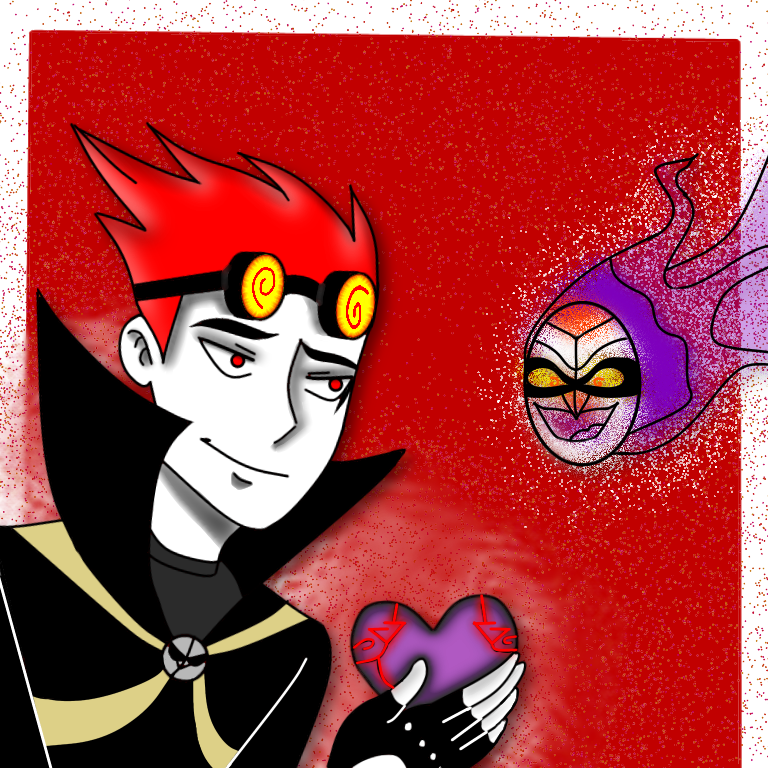 Jack Spicer and Wuya (Xiaolin Showdown) - ibisPaint