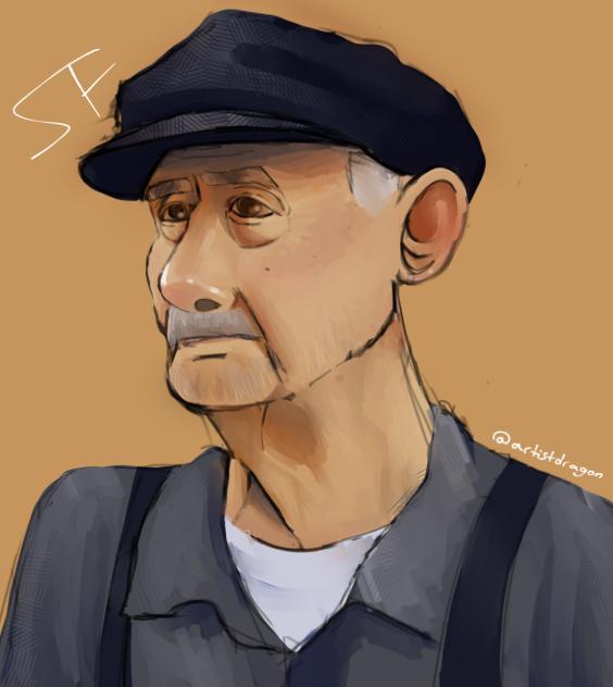 Old man - ibisPaint