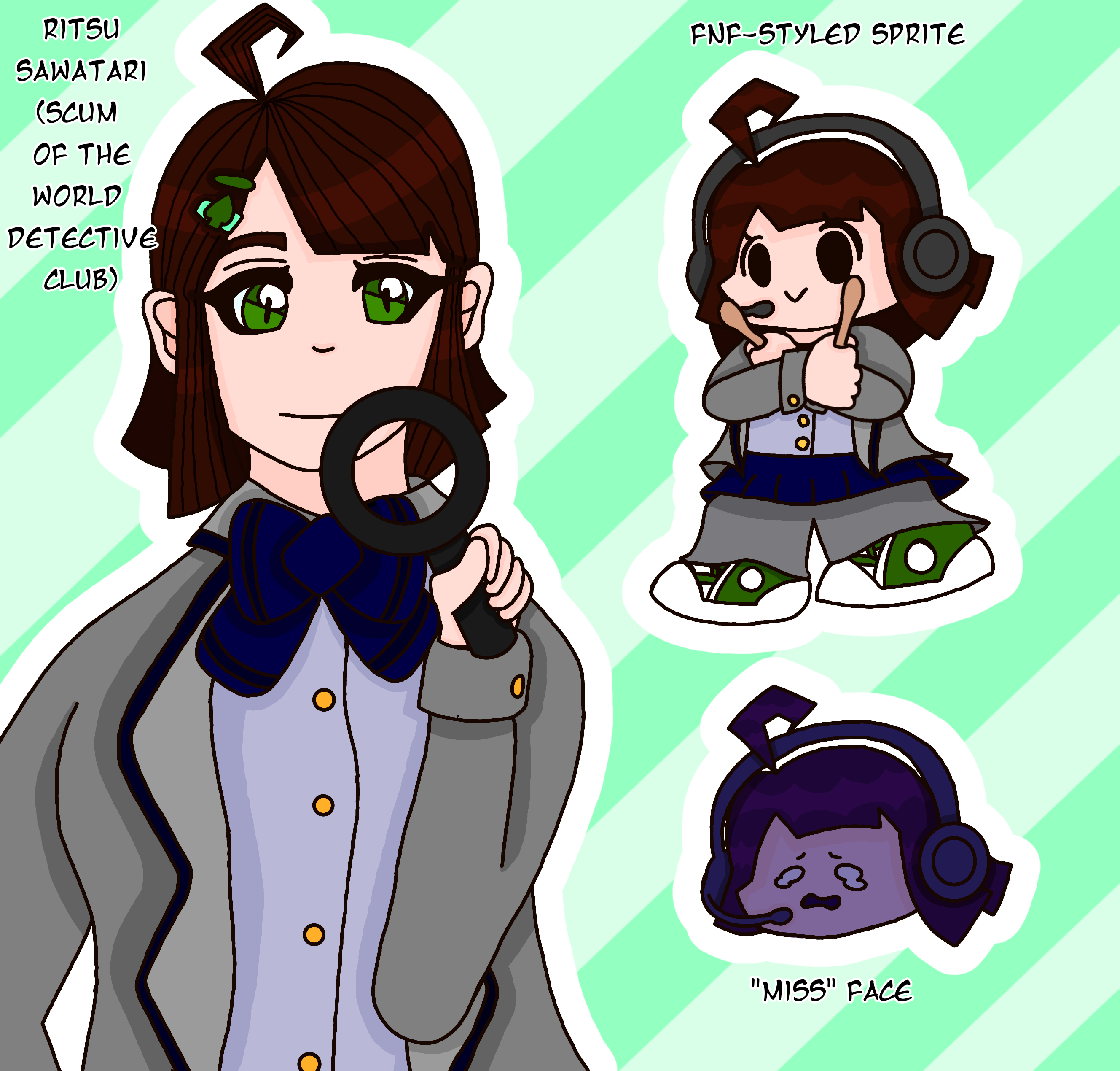 Vs. Ritsu Sawatari - ibisPaint