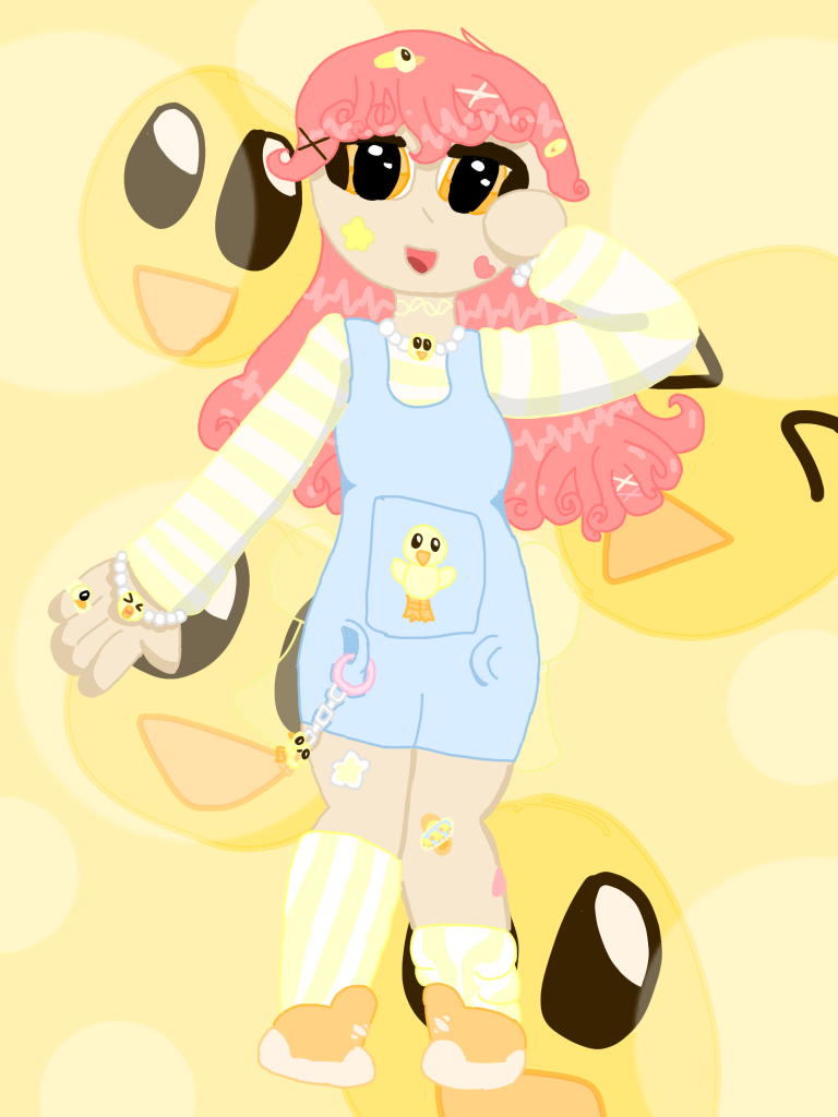 ducky typa 'chick' - ibisPaint