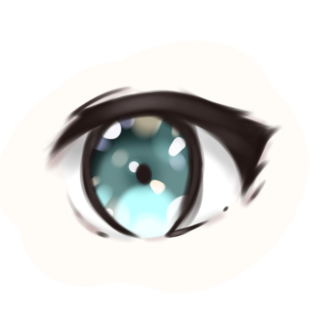 Eye in fade style - ibisPaint