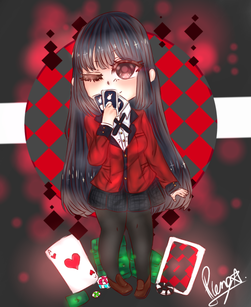 yumeko kakegurui - ibisPaint
