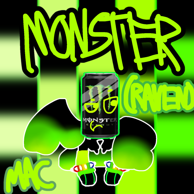 Monster Energy Drink (Raven) - ibisPaint