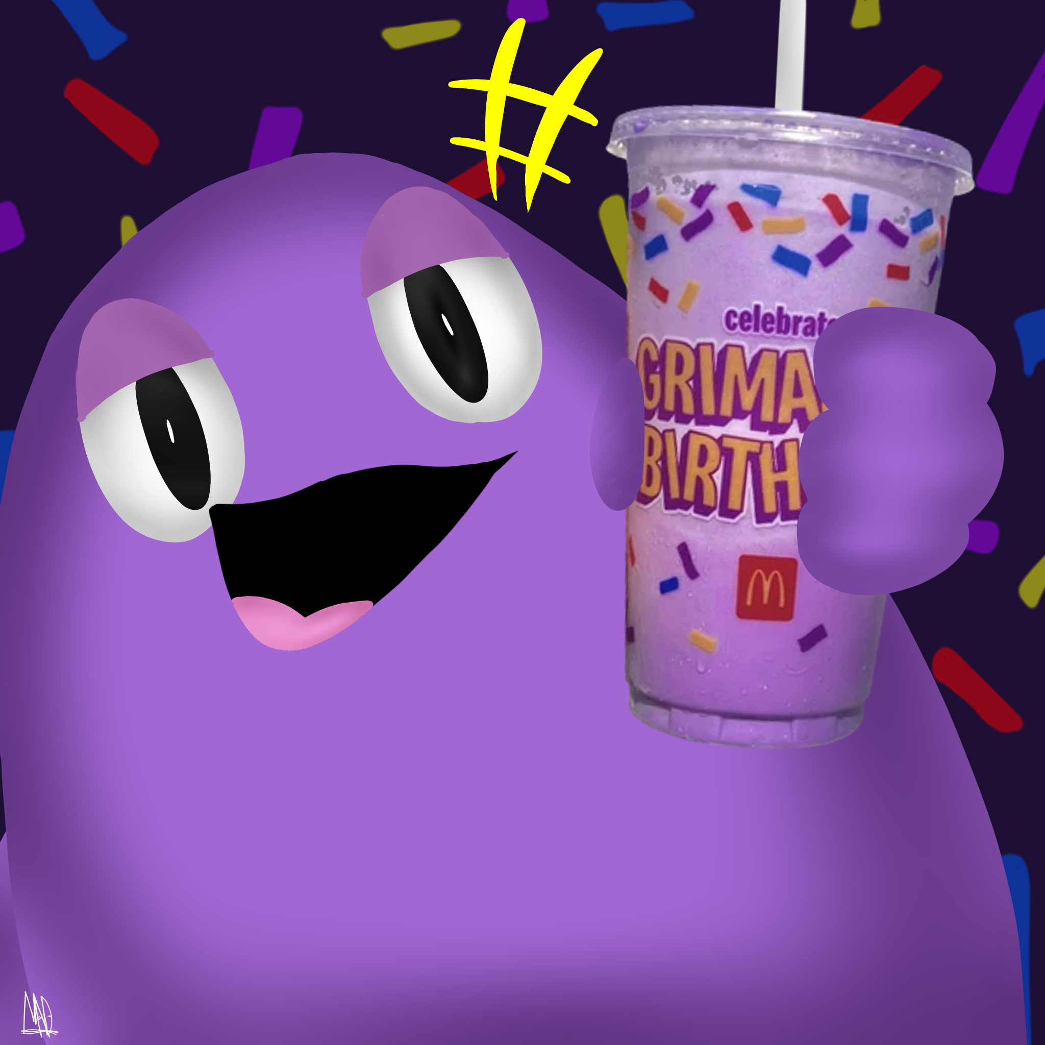 Grimace💜 - ibisPaint