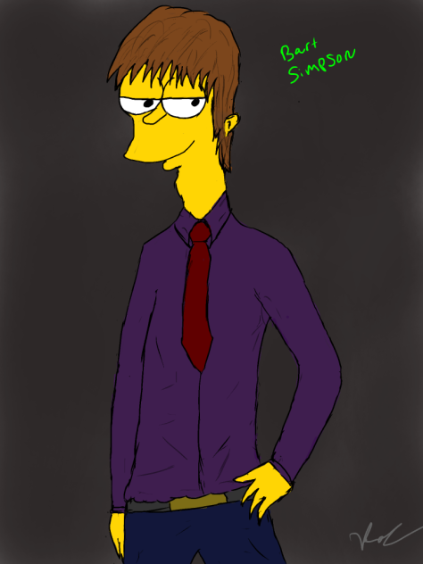 Bart Simpson - ibisPaint