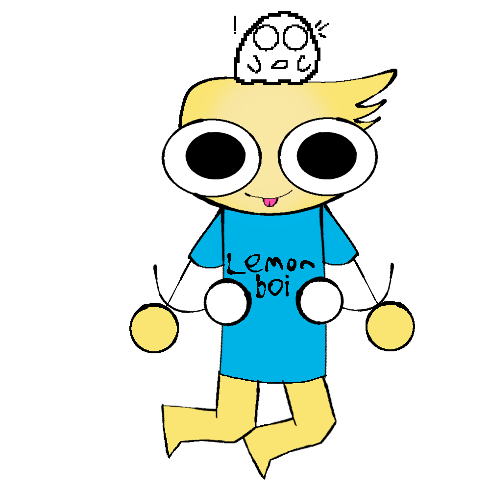 Lemon Boi and blob collab - ibisPaint