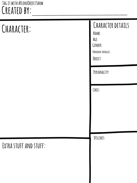 FloraObjectShow character sheet - ibisPaint