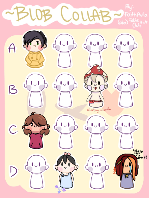 Blob collab - ibisPaint