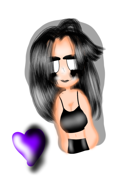 dark girl - ibisPaint