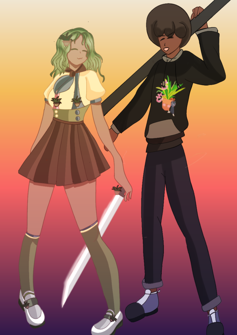 momo and coryKenshin - ibisPaint