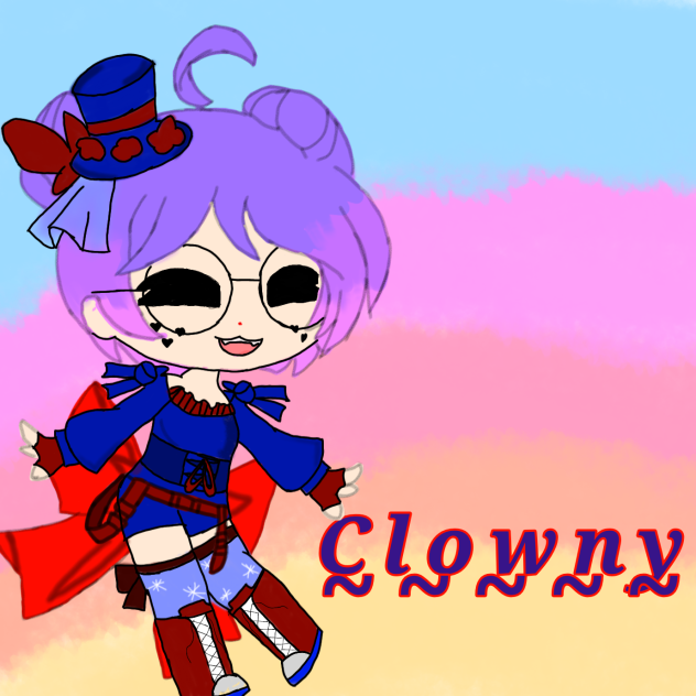 Girl clowny - ibisPaint
