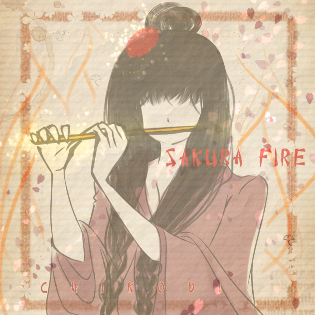 Sakura Fire - ibisPaint