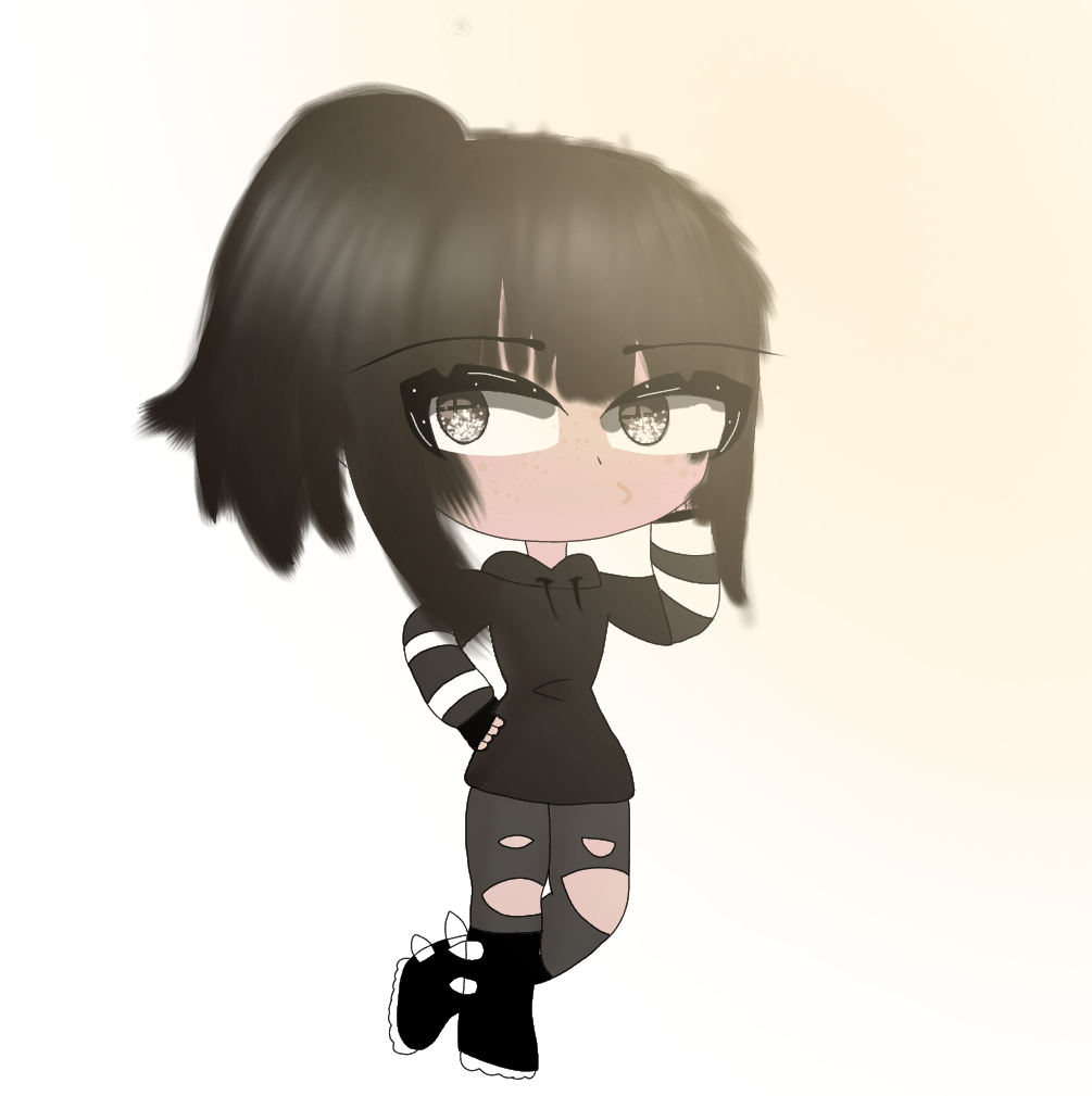 mon nouveau oc gacha life - ibisPaint