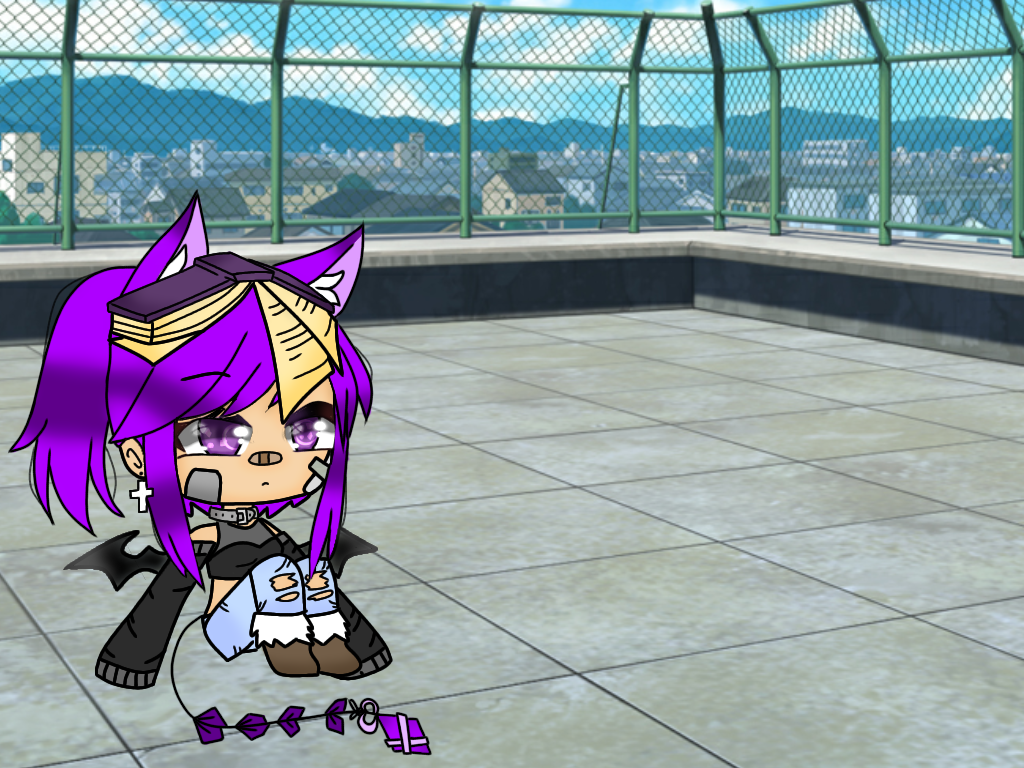 A girl outside - ibisPaint