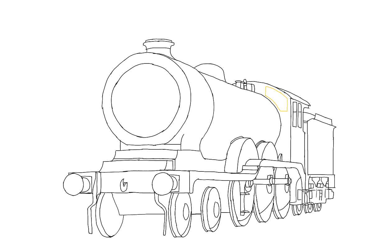 Lner B12 - ibisPaint
