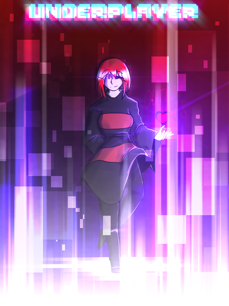 UNDERPLAYER (Glitch theme) - ibisPaint