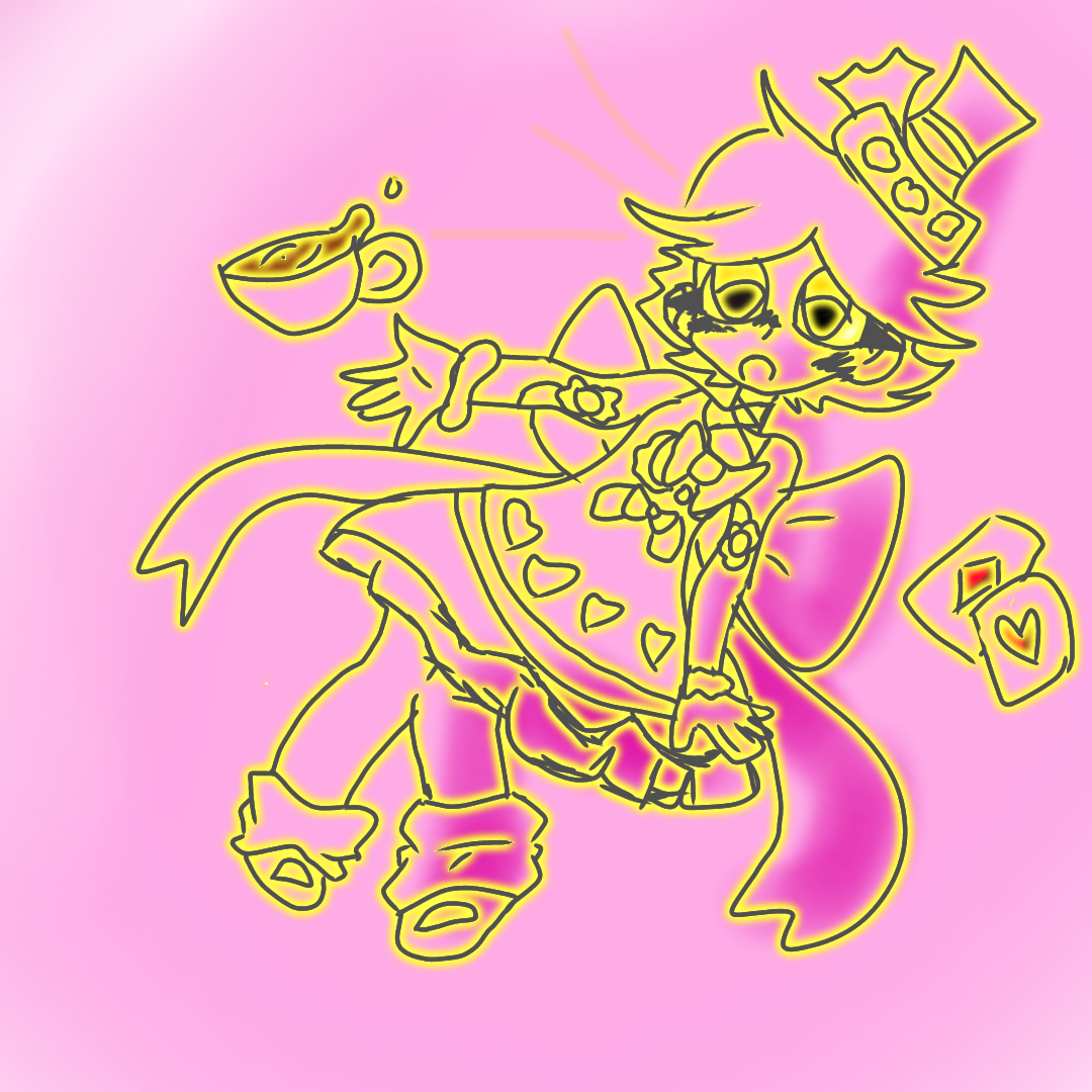 she fell down a rabbit hole 🕳 - ibisPaint