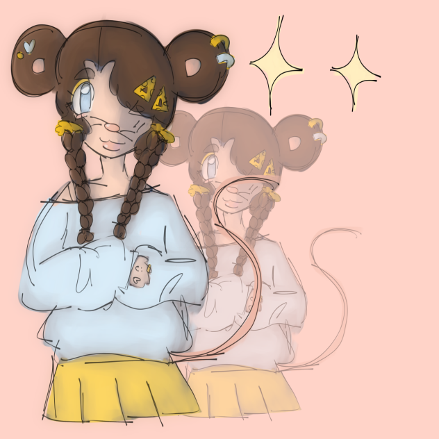 mouse gal - ibisPaint