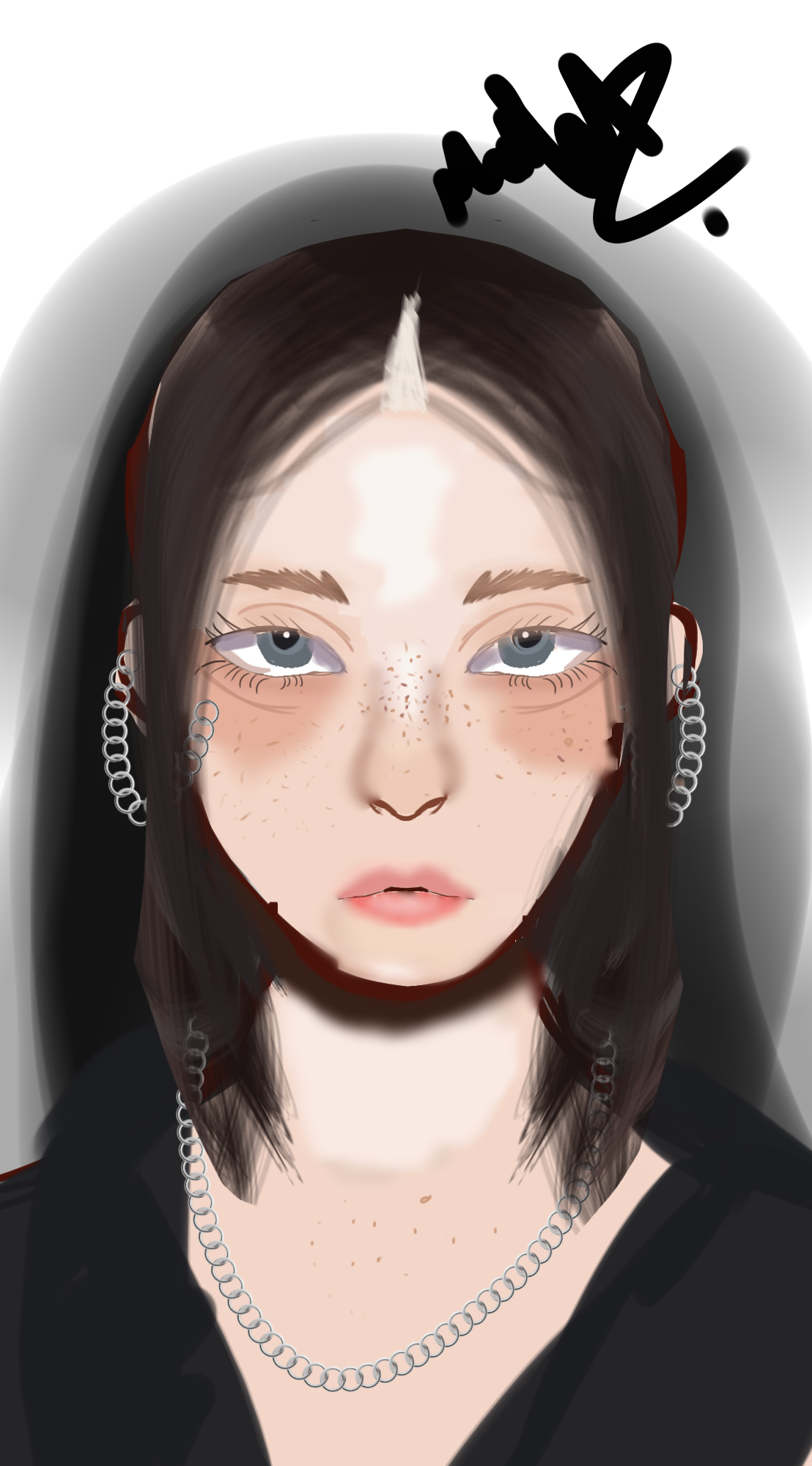 she looks soulless T-T - ibisPaint