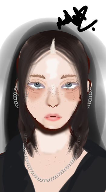 she looks soulless T-T - ibisPaint