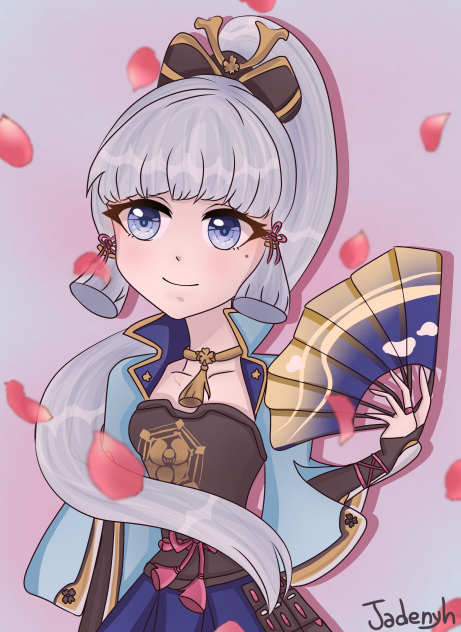 Kamisato Ayaka - AT - ibisPaint