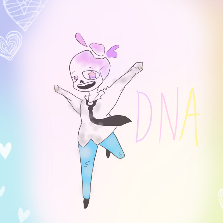 BTS-DNA sans(방탄소년단+sans) - ibisPaint