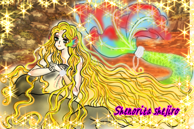 mermaid sparkle - ibisPaint