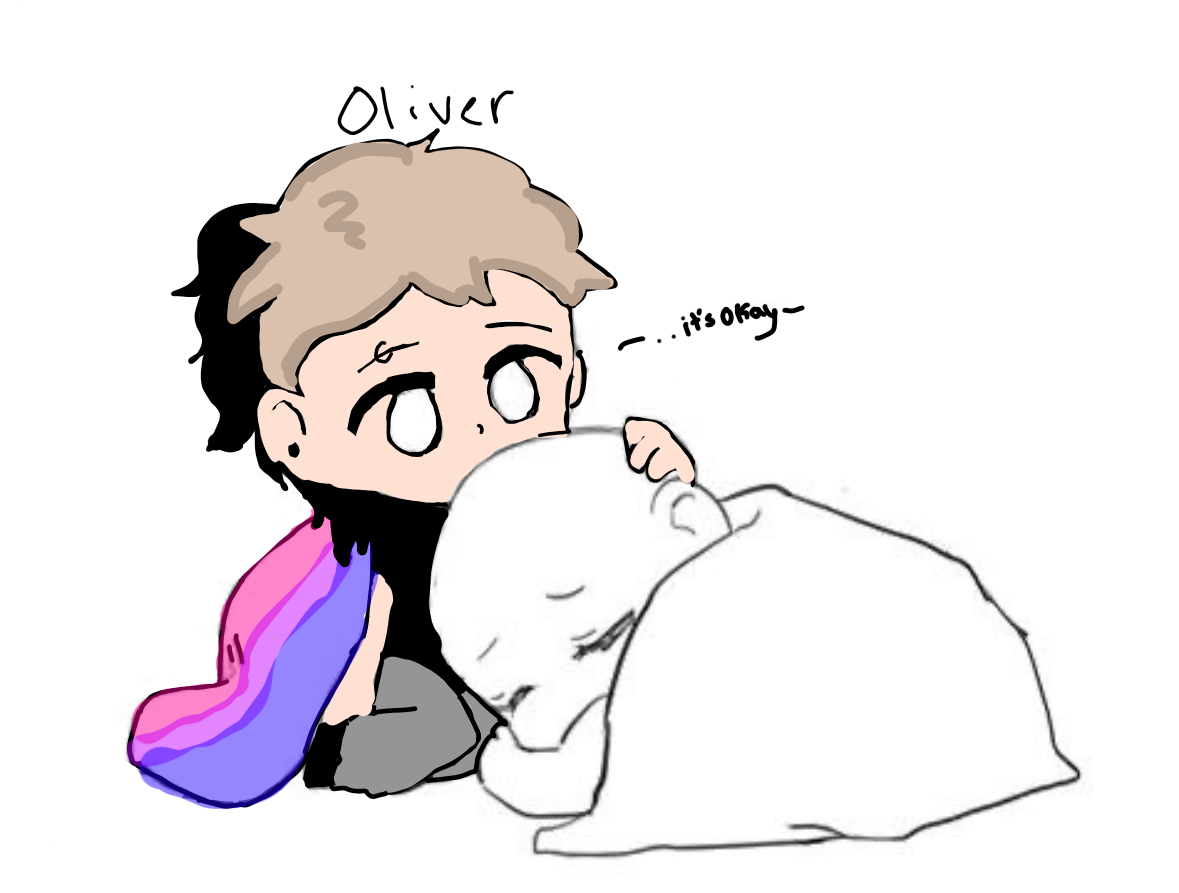 Callab with my oc Oliver! - ibisPaint