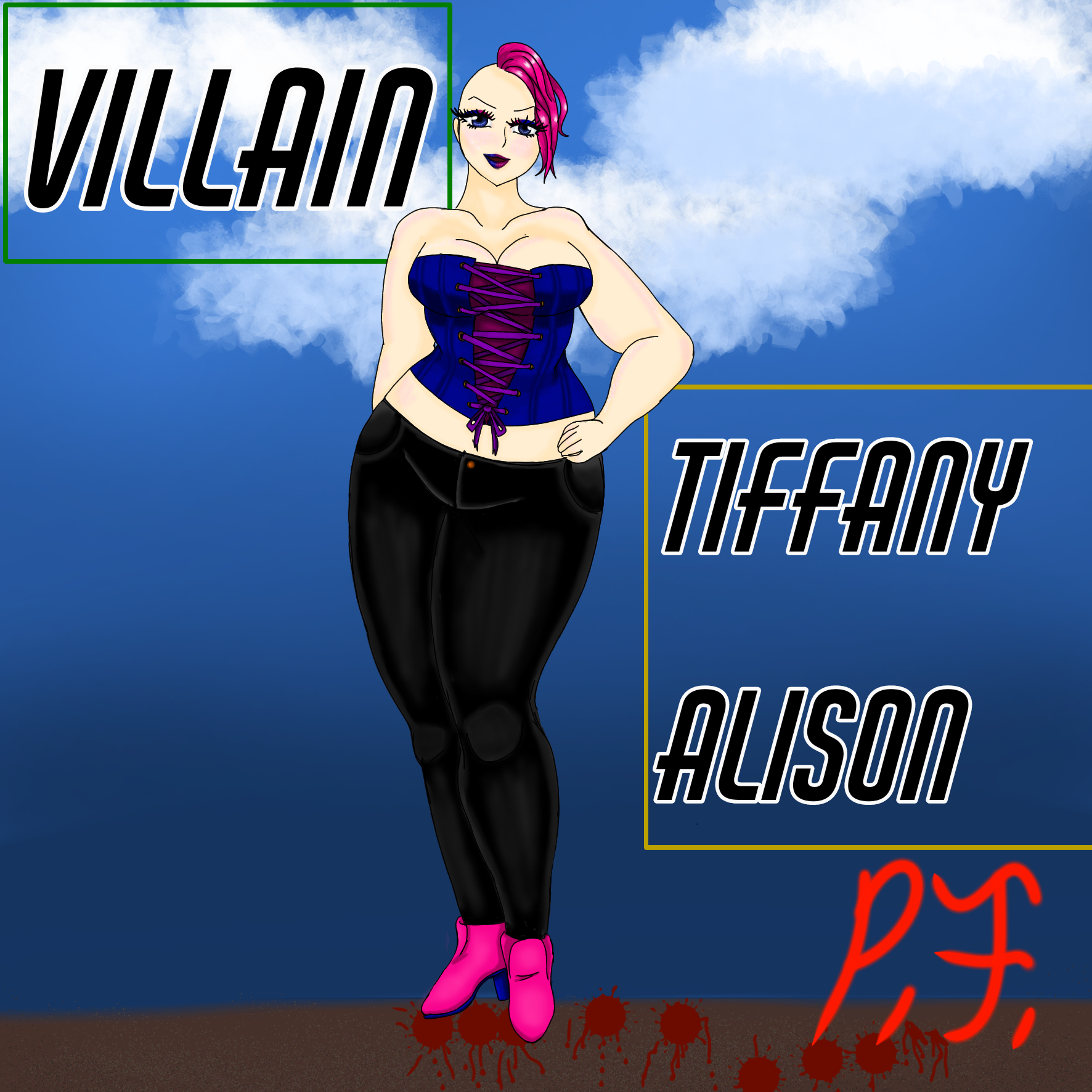 Villain Victorian Unicorn - ibisPaint