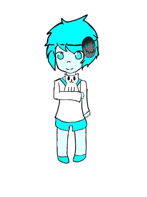 blue boy. - ibisPaint