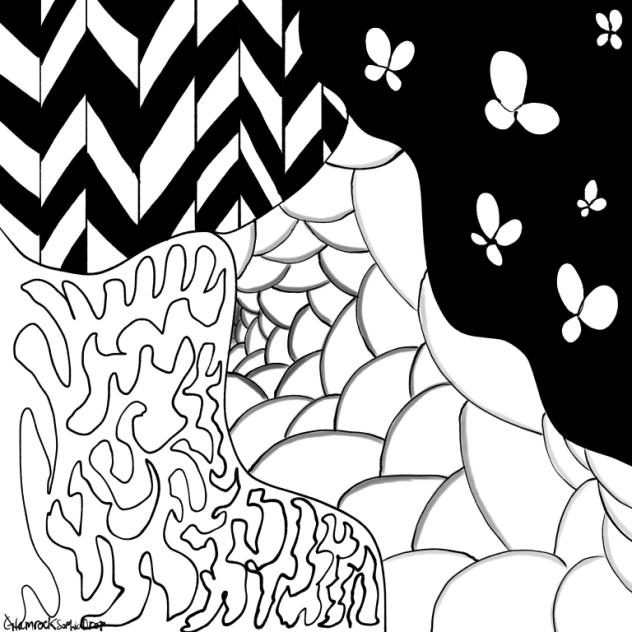 Zentangle - ibisPaint