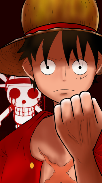 monkey d Luffy - ibisPaint