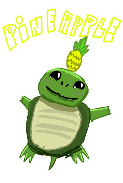 Pineapple dood - ibisPaint