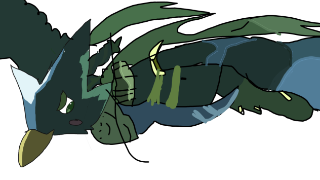 Attempt to draw revali - ibisPaint