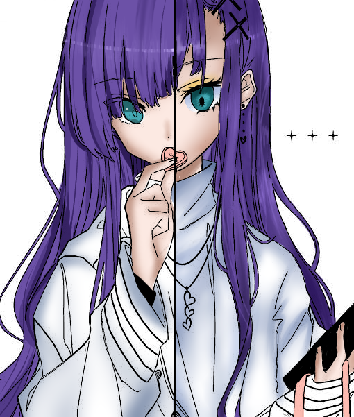 my two different styles - ibisPaint