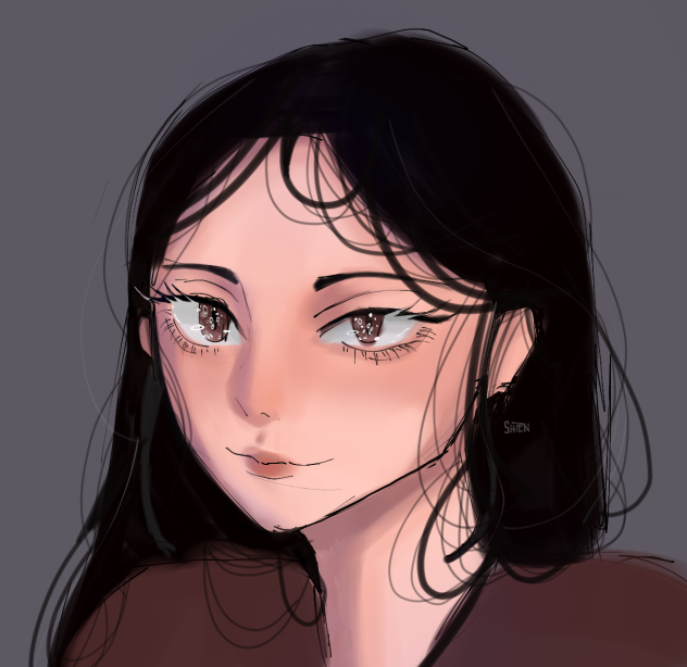 simple girl ( ᴗ ) - ibisPaint